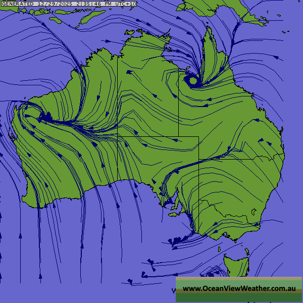 OceanViewWeather - Australia Weather Charts - GFS Forecast Charts ...