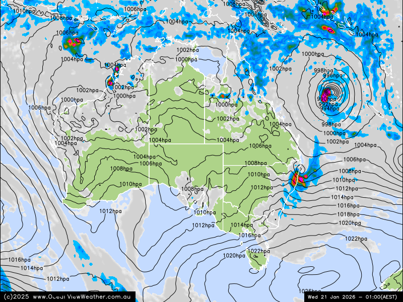 GFS Weather Chart Animation